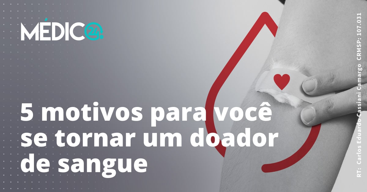 5 motivos para você se tornar um doador de sangue e ajudar a salvar vidas
