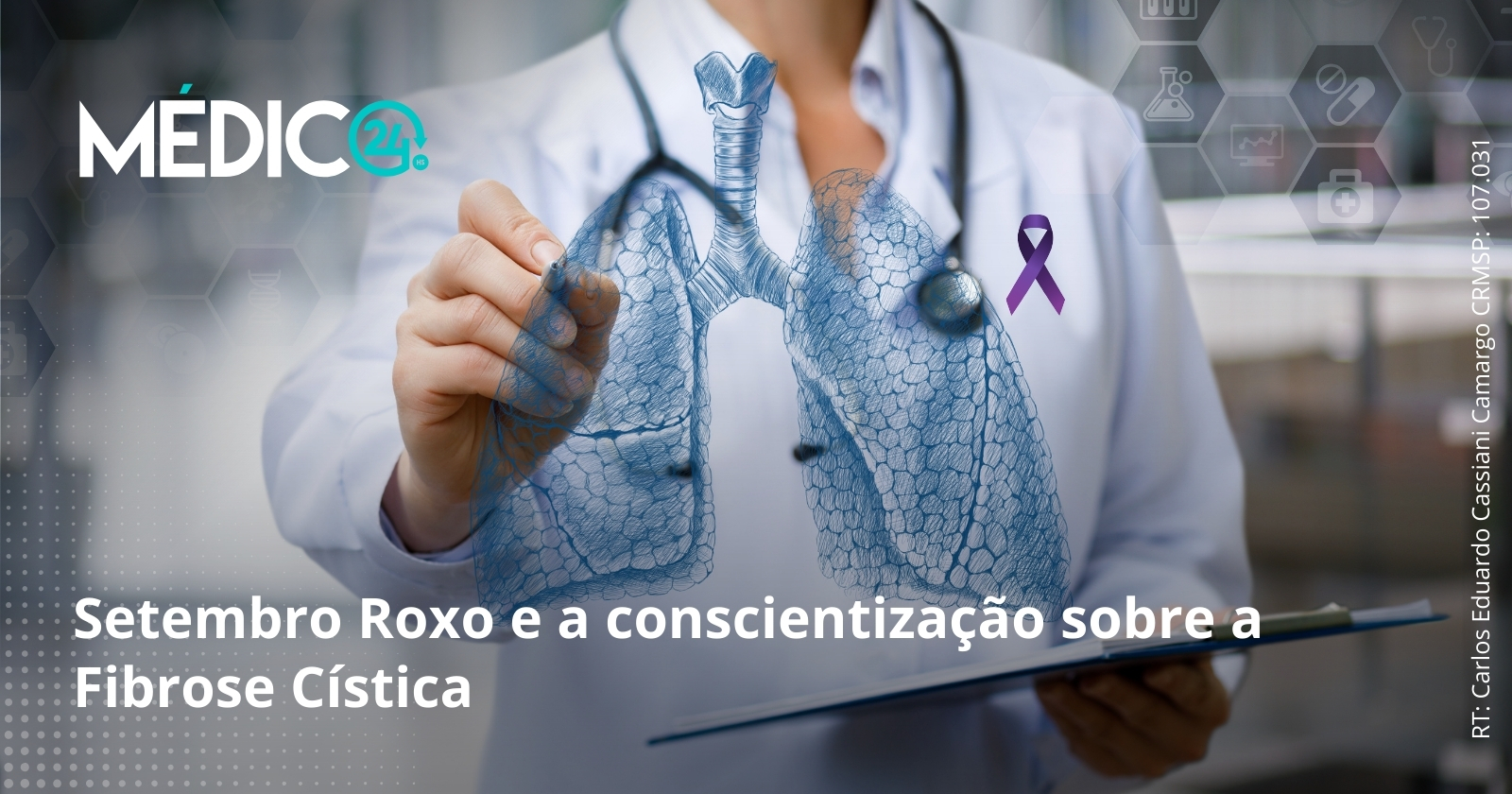 Setembro Roxo e a conscientização sobre a Fibrose Cística